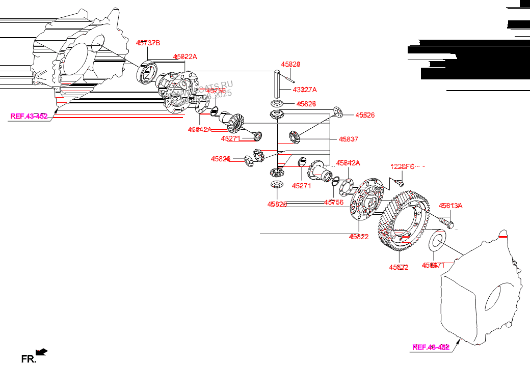 TRANSAXLE GEAR-AUTO HYUNDAI ACCENT 15 (2014-2017) 1600 CC - GAMMA, DOHC ...