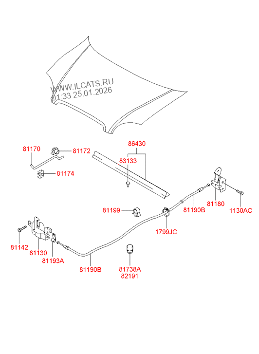 регулятор стекла и стекло задней двери HYUNDAI ATOZ PRIME 01 (MEXICO ...