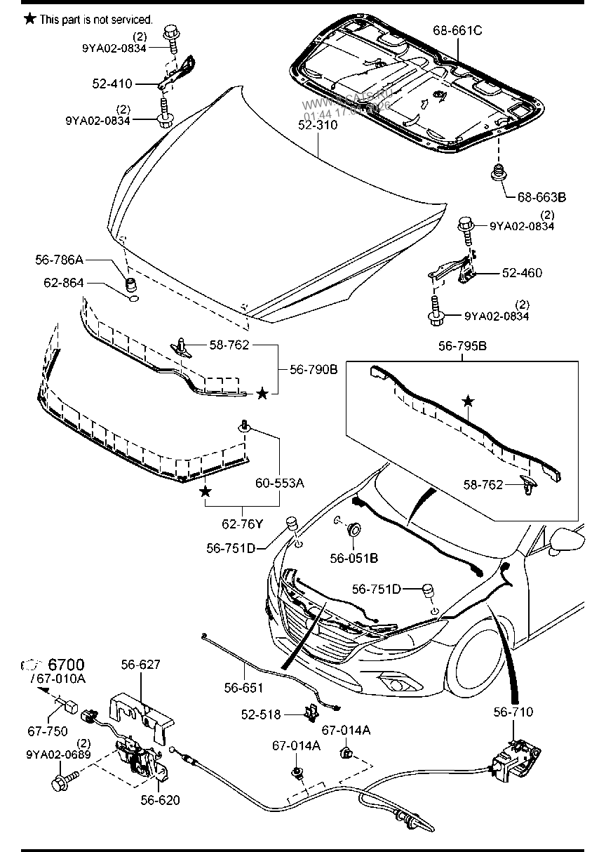 BONNET (VIETNAM) MAZDA3