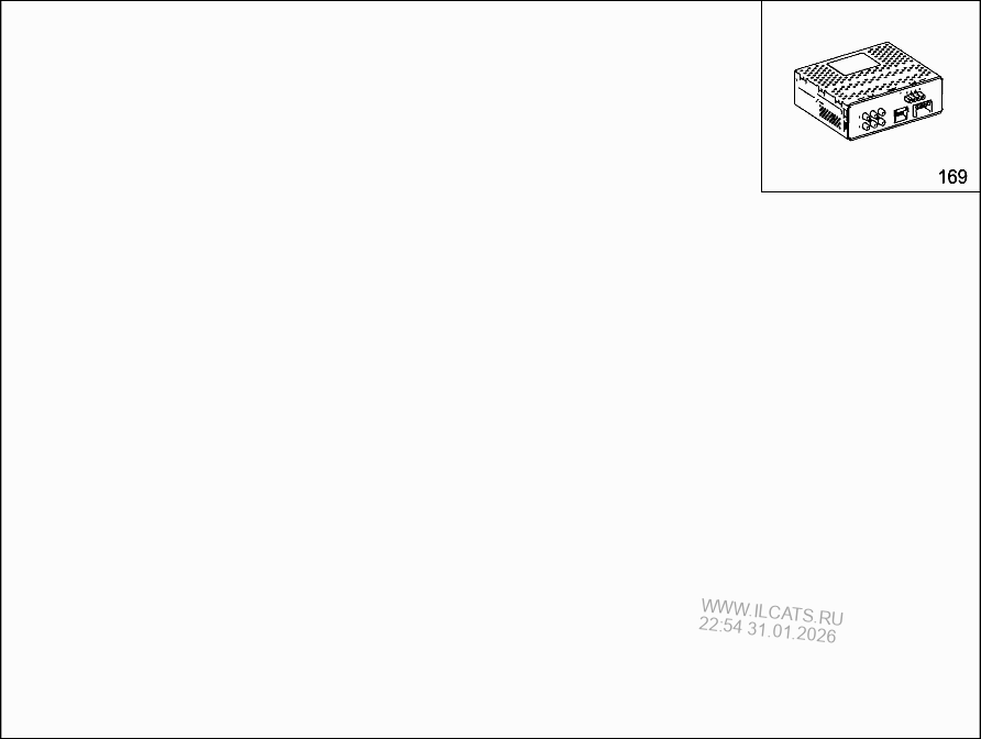 HITCHING MECHANISM MERCEDES C 200 BLUETEC / D&(205037)