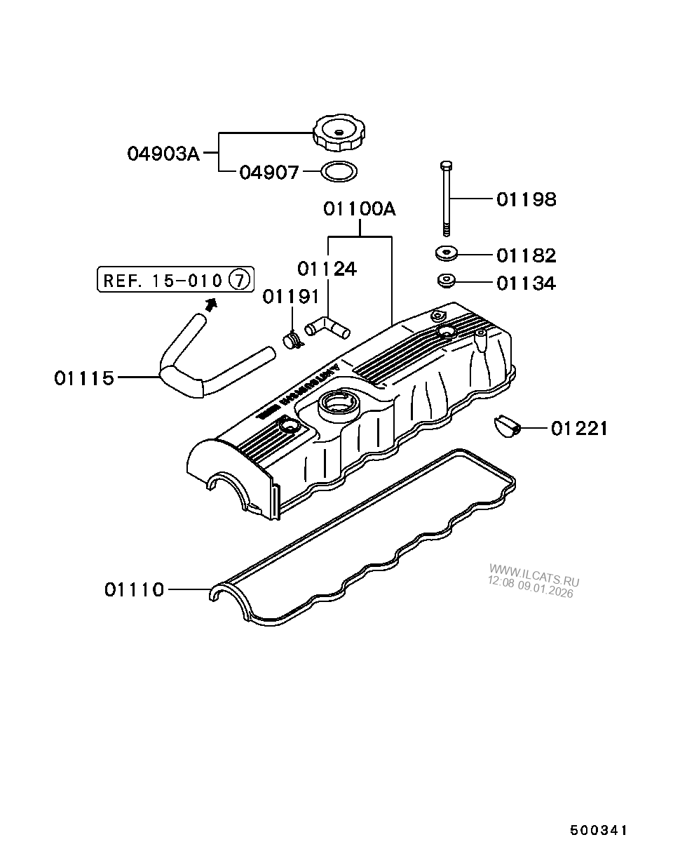 ROCKER COVER MITSUBISHI L200(G.EXP/MMTH)&(C803B0A6D)