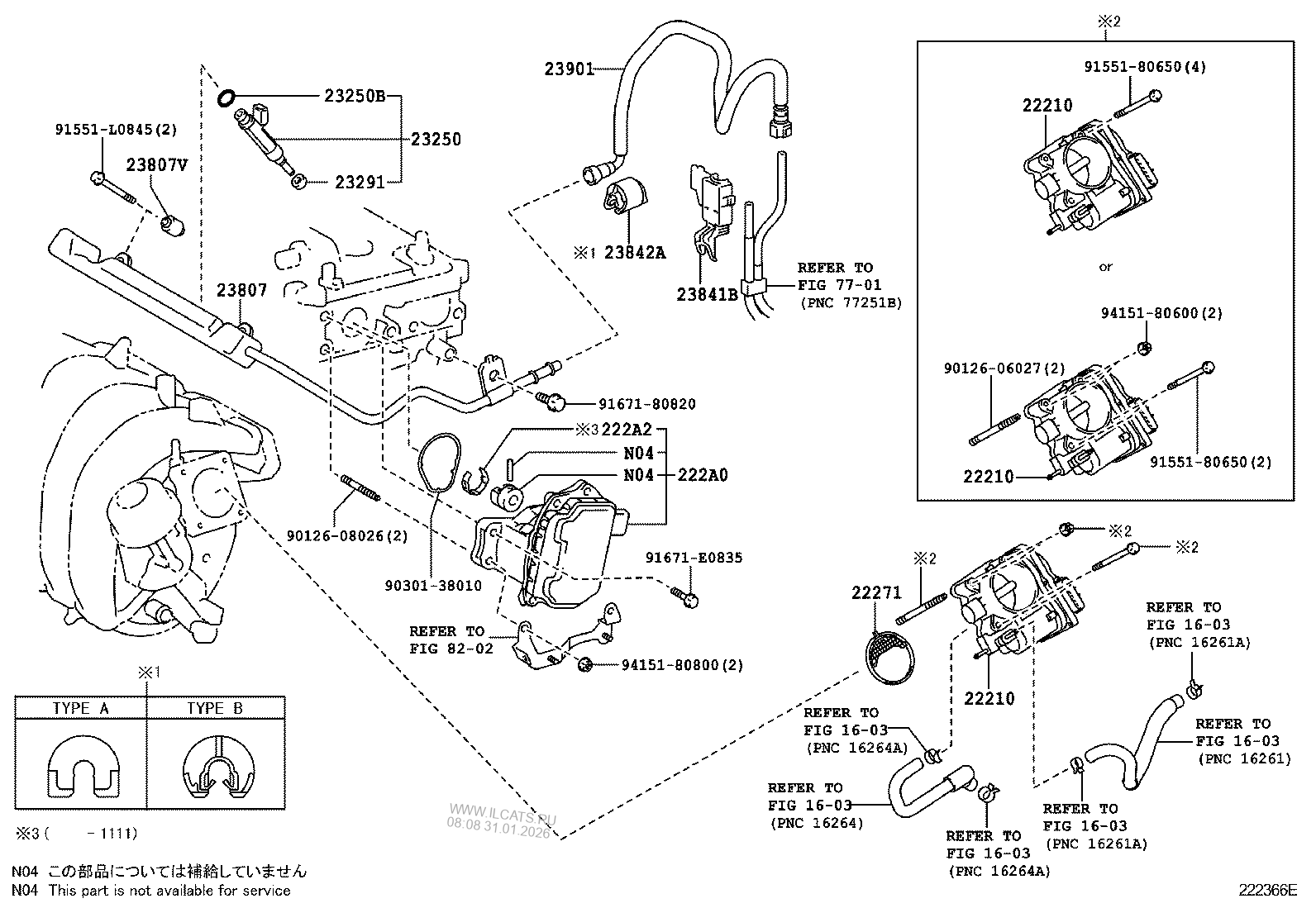 INJECTION PUMP ASSEMBLY TOYOTA LAND CRUISER PRADO&(781560)