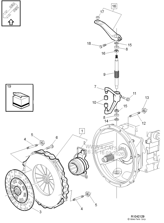 Сцепление VOLVO-TRUCKS FH12