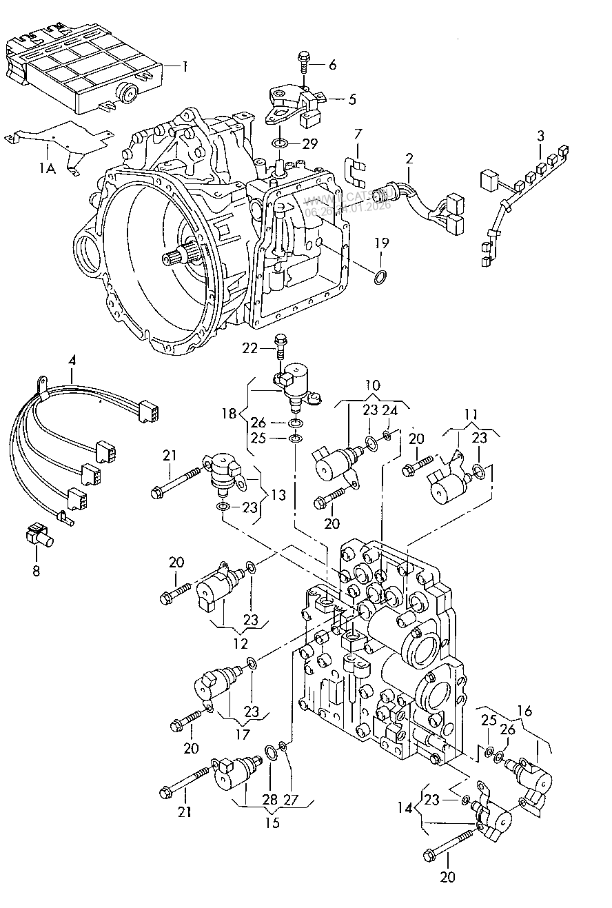 coolant cooling system VW