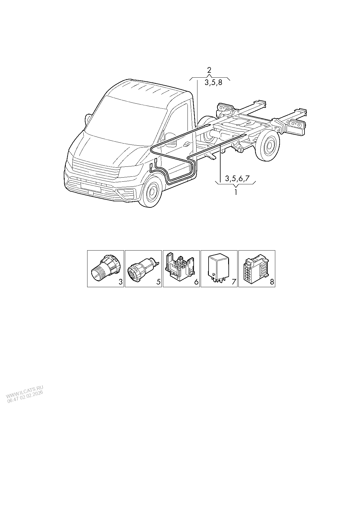 flywheel. toothed belt pulley. vibration damper VW CRAFTER